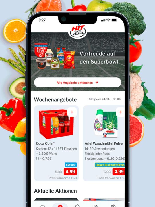 Die App für Ihren Einkauf | HIT