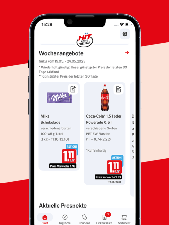 Die App für Ihren Einkauf | HIT