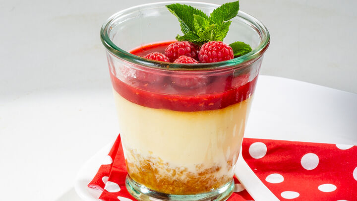 Schöne American Cheesecake Im Glas Bilder