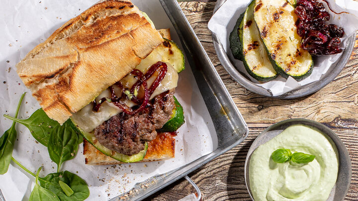 Baguette-Burger | Rezepte | HIT