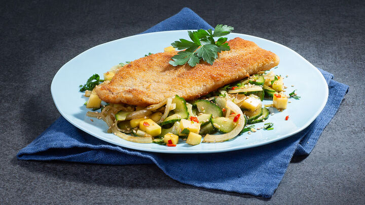 Paniertes Rotbarschfilet | Rezepte | HIT