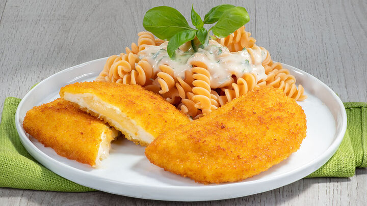 Valess Gouda Schnitzel | Rezepte | HIT