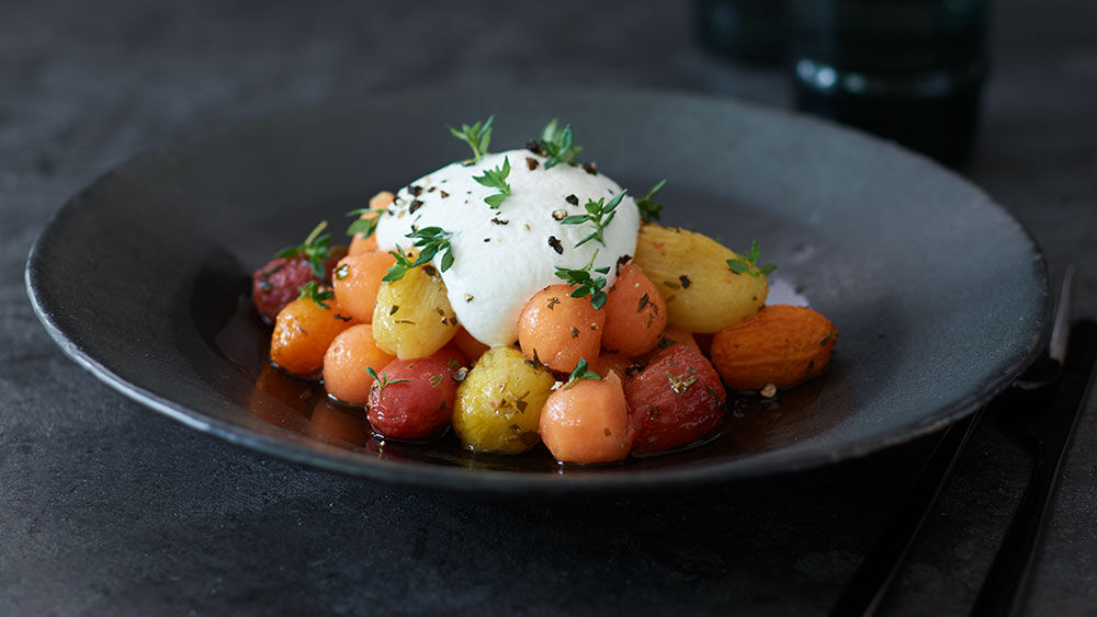 Melonen-Tomatensalat | Rezepte | HIT